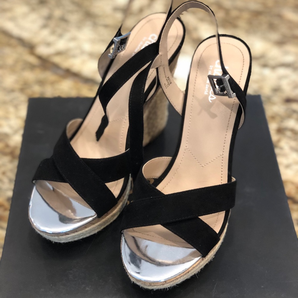 Charles Archie Wedge Sandal - Gem